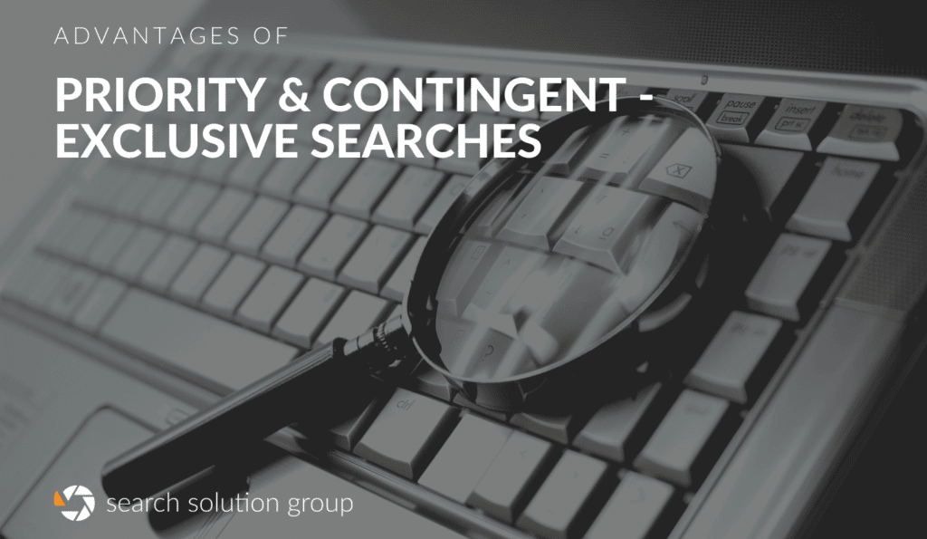 Advantages of Priority and Contingent-Exclusive Searches