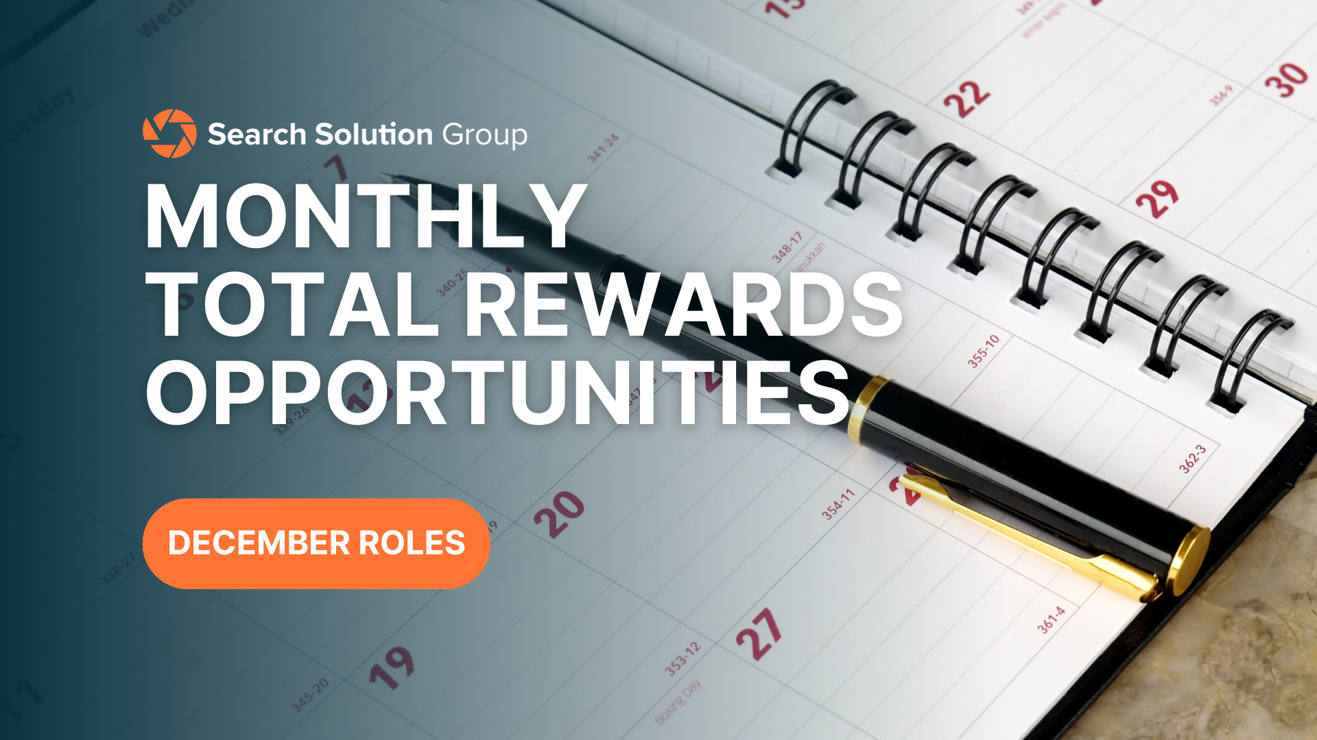 Monthly Total Rewards Opportunities – December