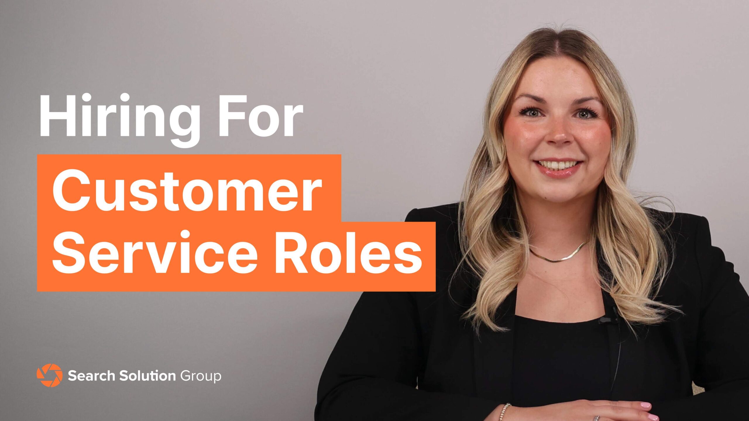 Customer Service Recruitment Firm – Search Solution Group - Search ...